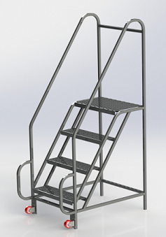 Stainless Steel Ladders – Clean Room Platforms